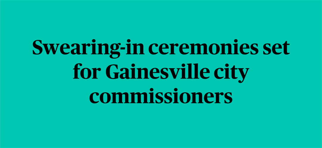 Swearing-in ceremonies set for newly and reelected city commissioners ...