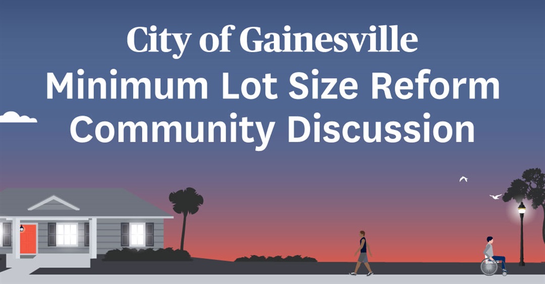 Minimum Lot Size Reform Community Discussion Welcome to the City of ...